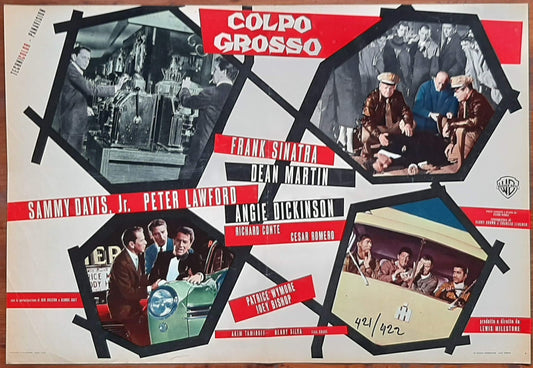 Big Score, Ocean's Eleven 1960 Lewis Milestone with Frank Sinatra, Dean ...