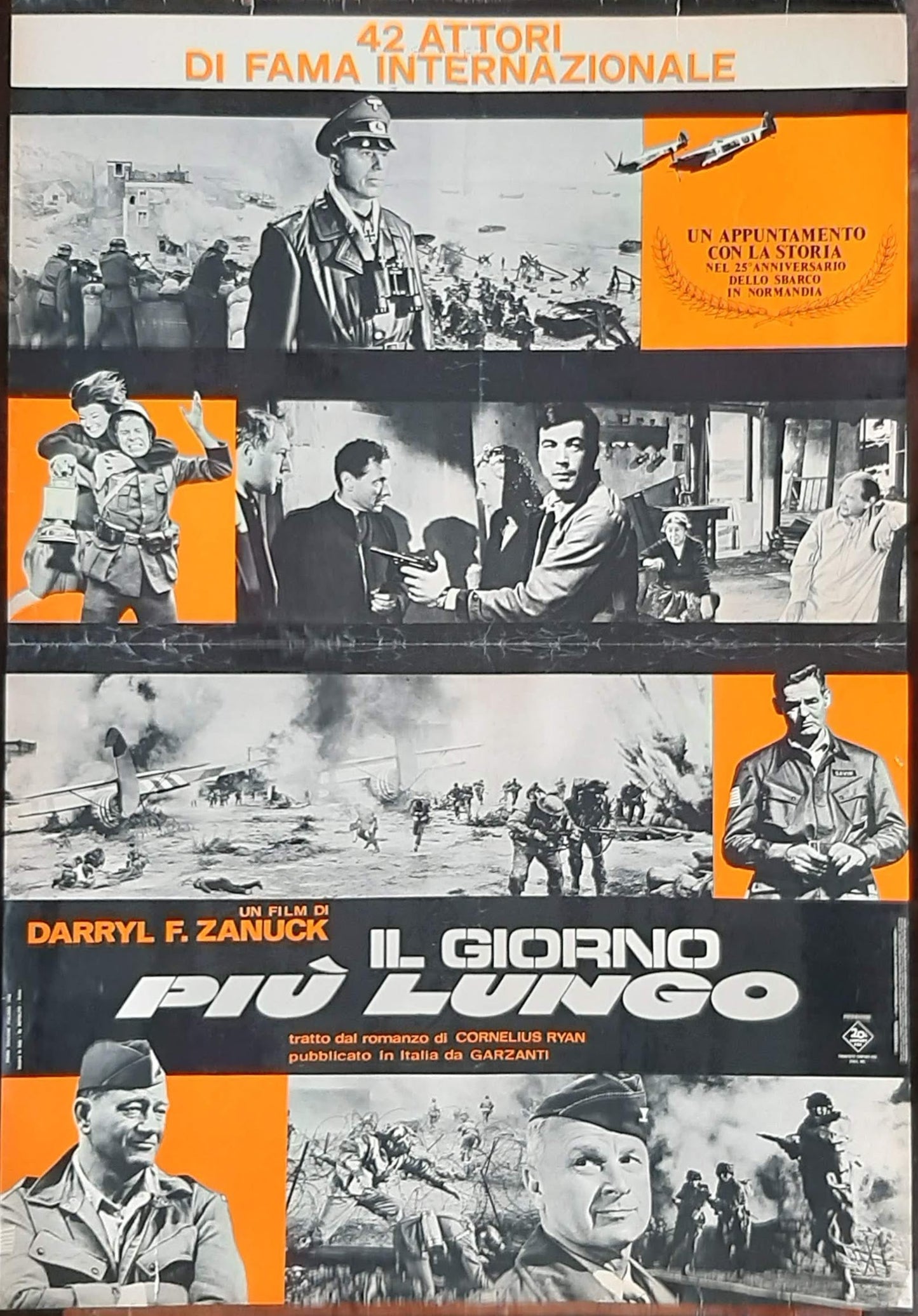 The Longest Day 1962 Ken Annakin, Andrew Marton with John Wayne, Robert ...